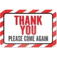 Thank You Please Come Again Sign - Walmart.com