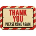 Thank You Please Come Again Sign - Walmart.com