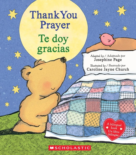 Thank You Prayer / Te Doy Gracias (Scholastic Bilingual), (Board Book ...