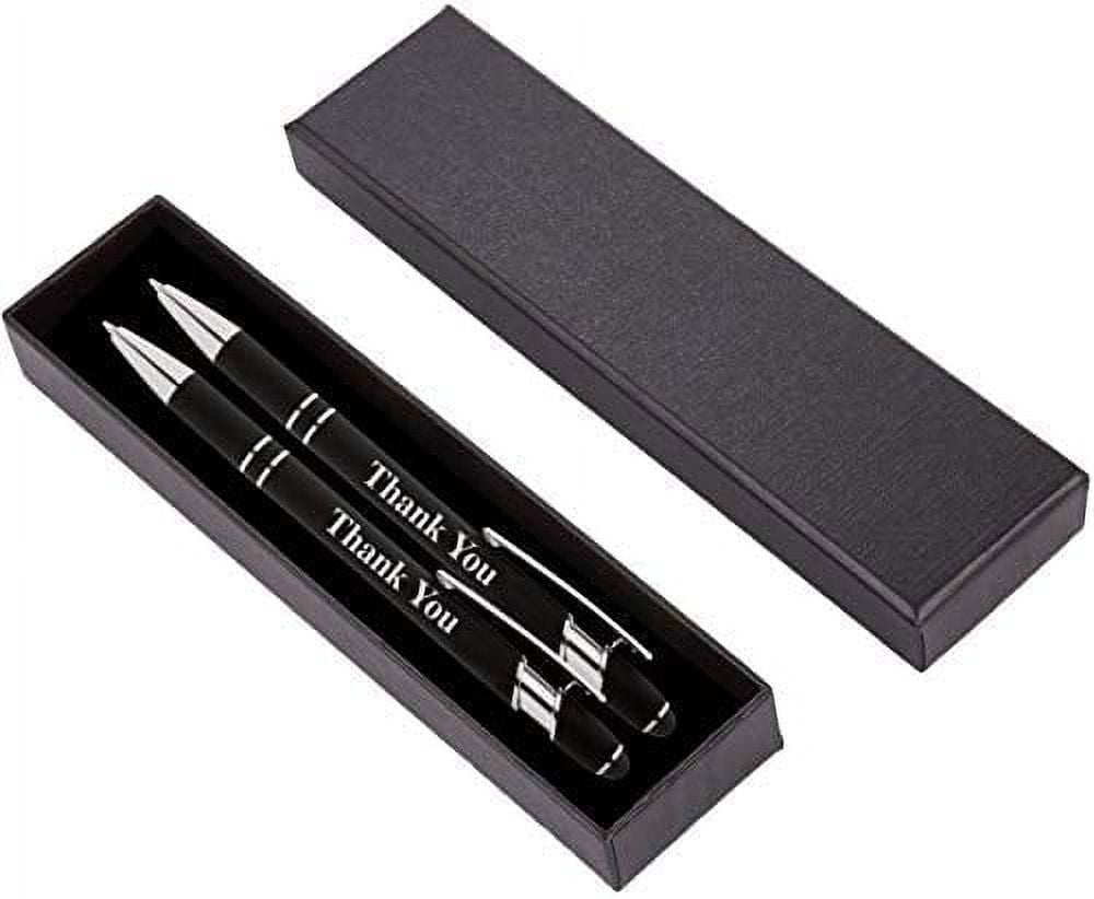 "Thank You" Premium Gift Stylus Pens Gift Set - 2 Pack of Soft Touch ...