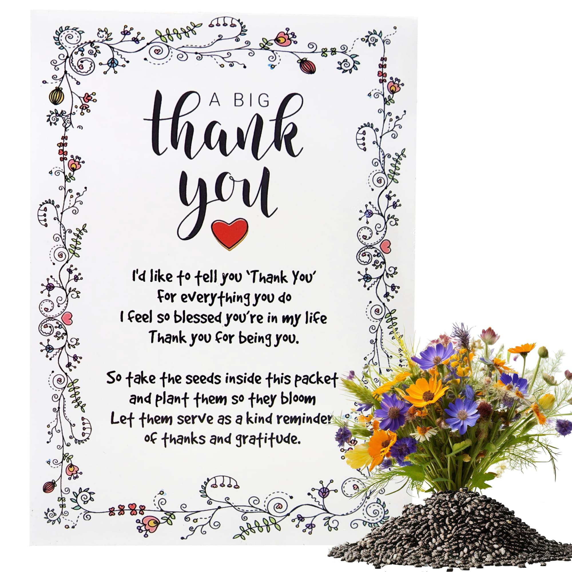 Thank You SeedEGSC Favors | 20 Packets | Pre-Filled | Show Thanks and ...