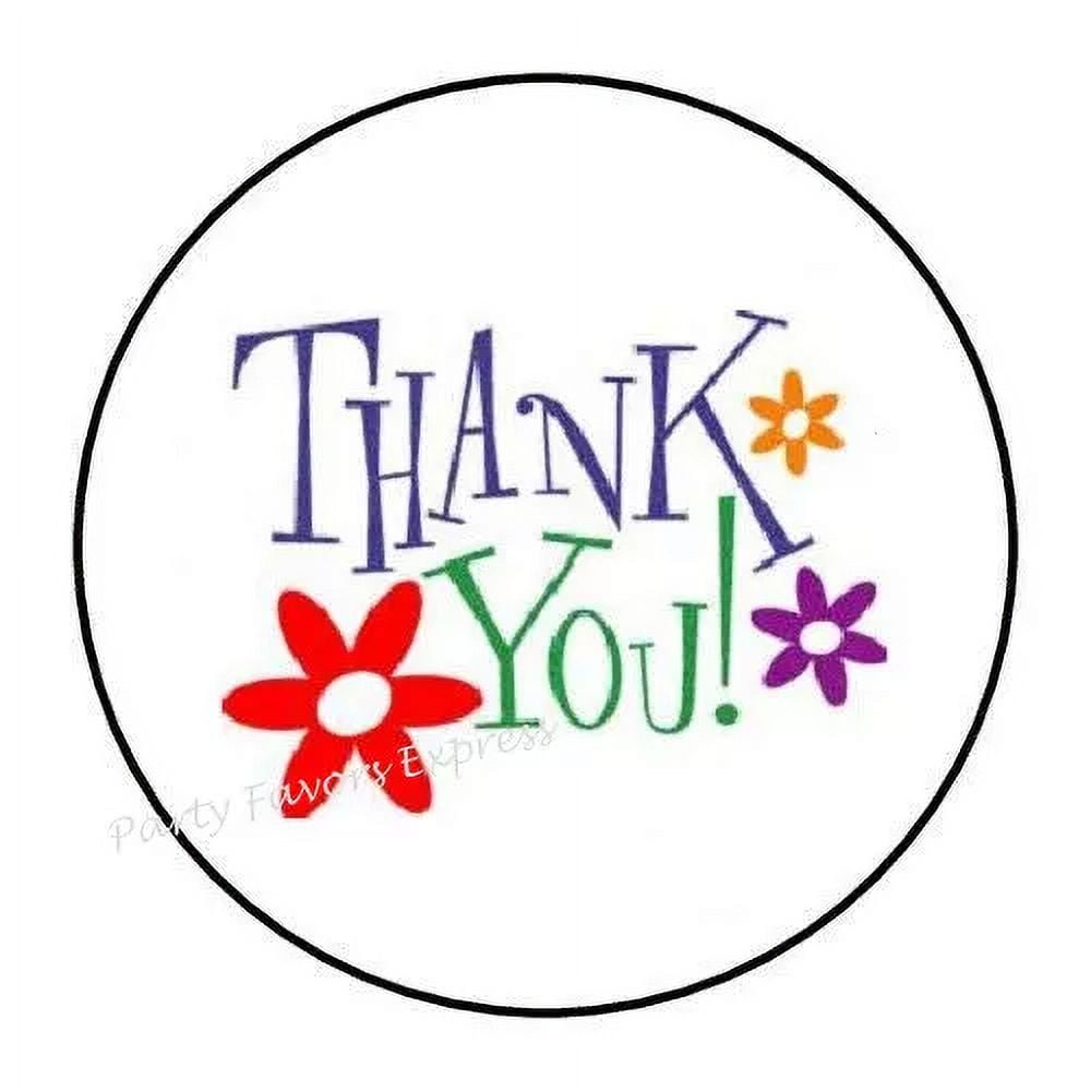 Thank You Stickers Party Favors Phone Decal Water Bottle Stickers Car ...