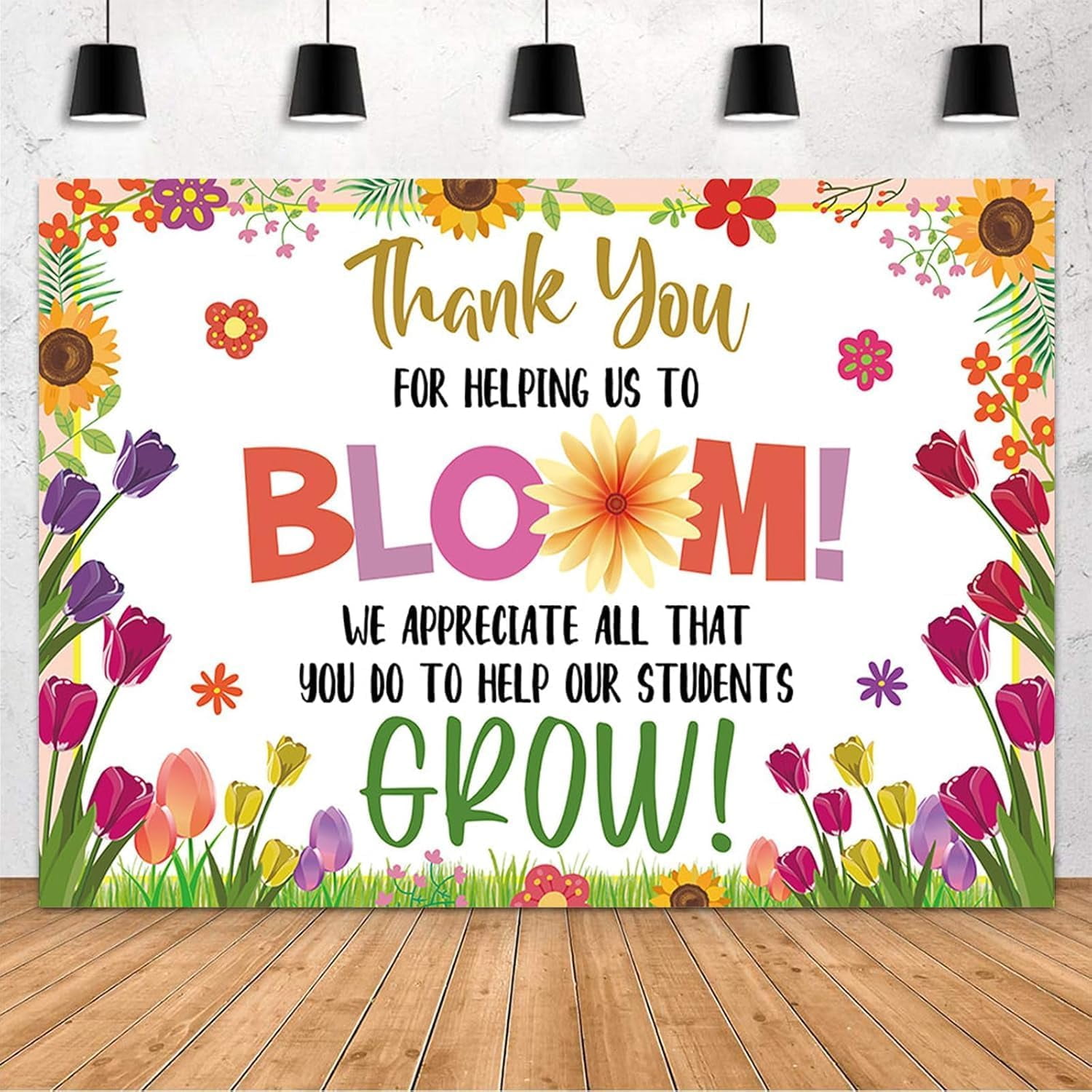 Thank You Teachers Backdrop We Couldn't Have Picked Anny Better ...