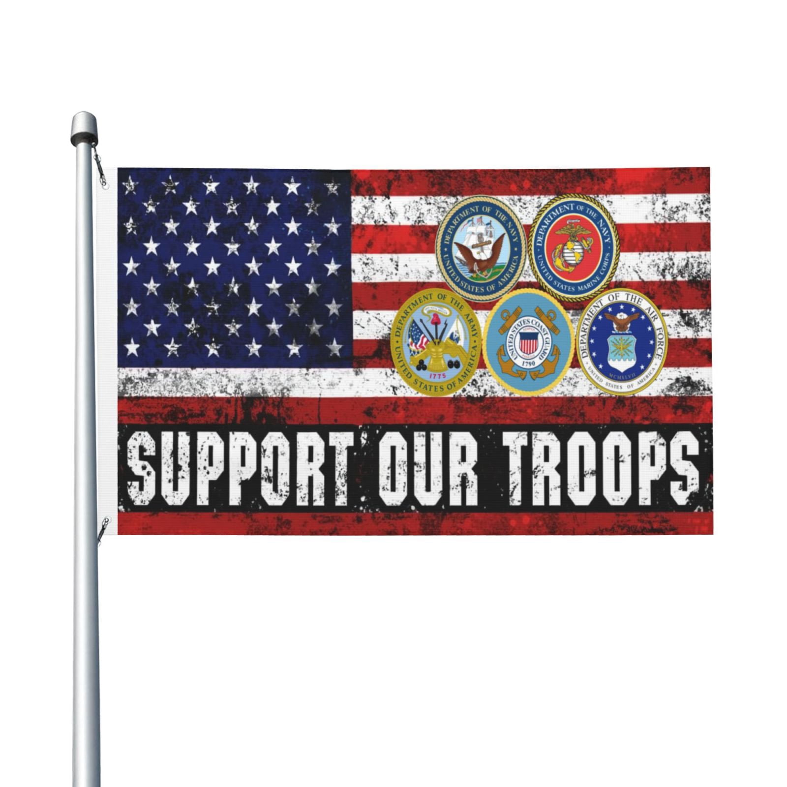 Thank You Veteran Flags for Yard Outside Decorations 3x5 Ft Double ...