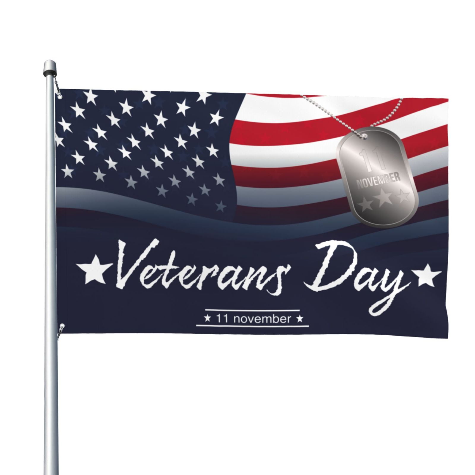 Thank You Veteran Flags for Yard Outside Decorations 4x6 Ft Double ...