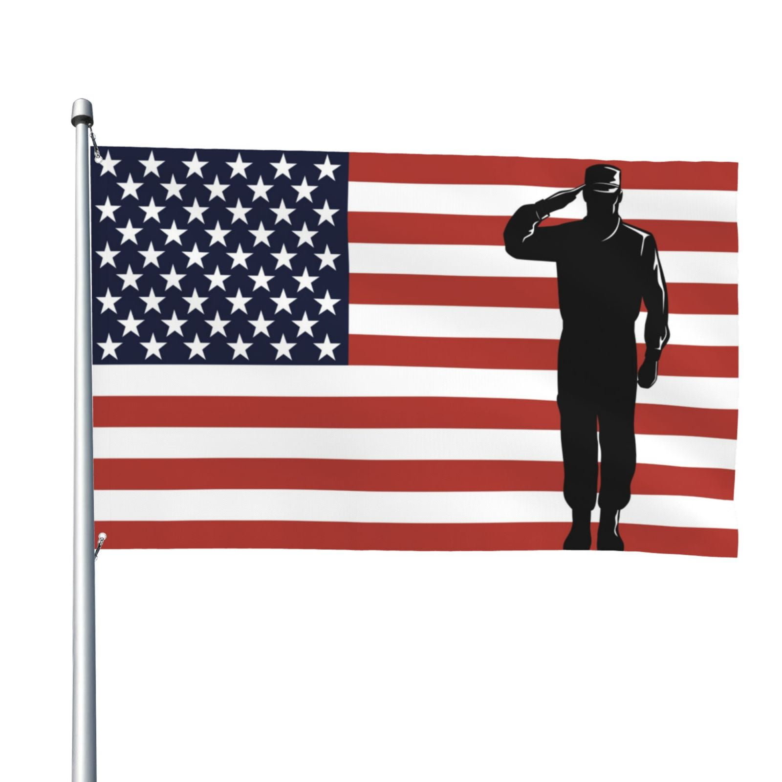 Thank You Veteran Flags for Yard Outside Decorations 4x6 Ft Double ...