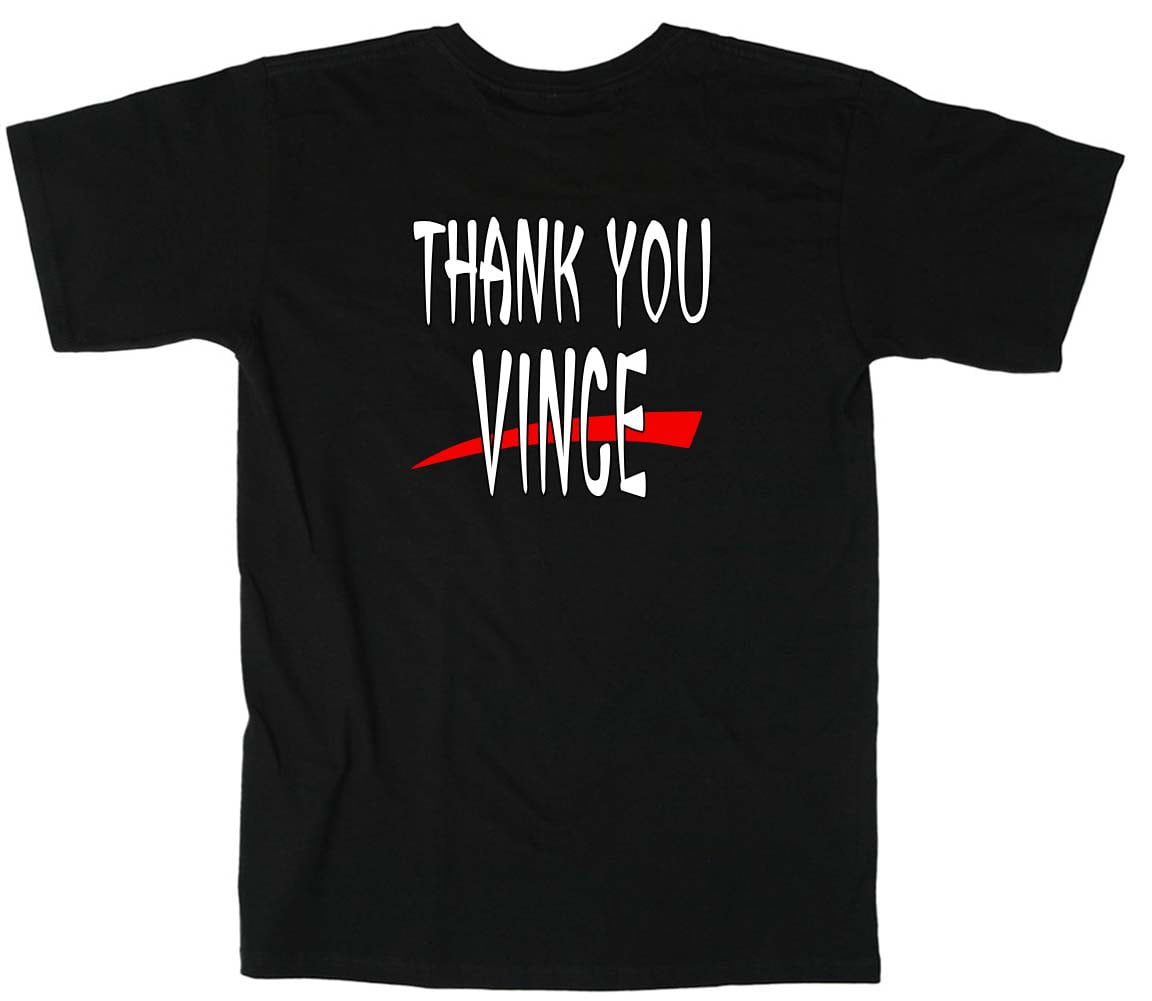 Thank You Vince McMahon T-shirt YOUTH - Walmart.com