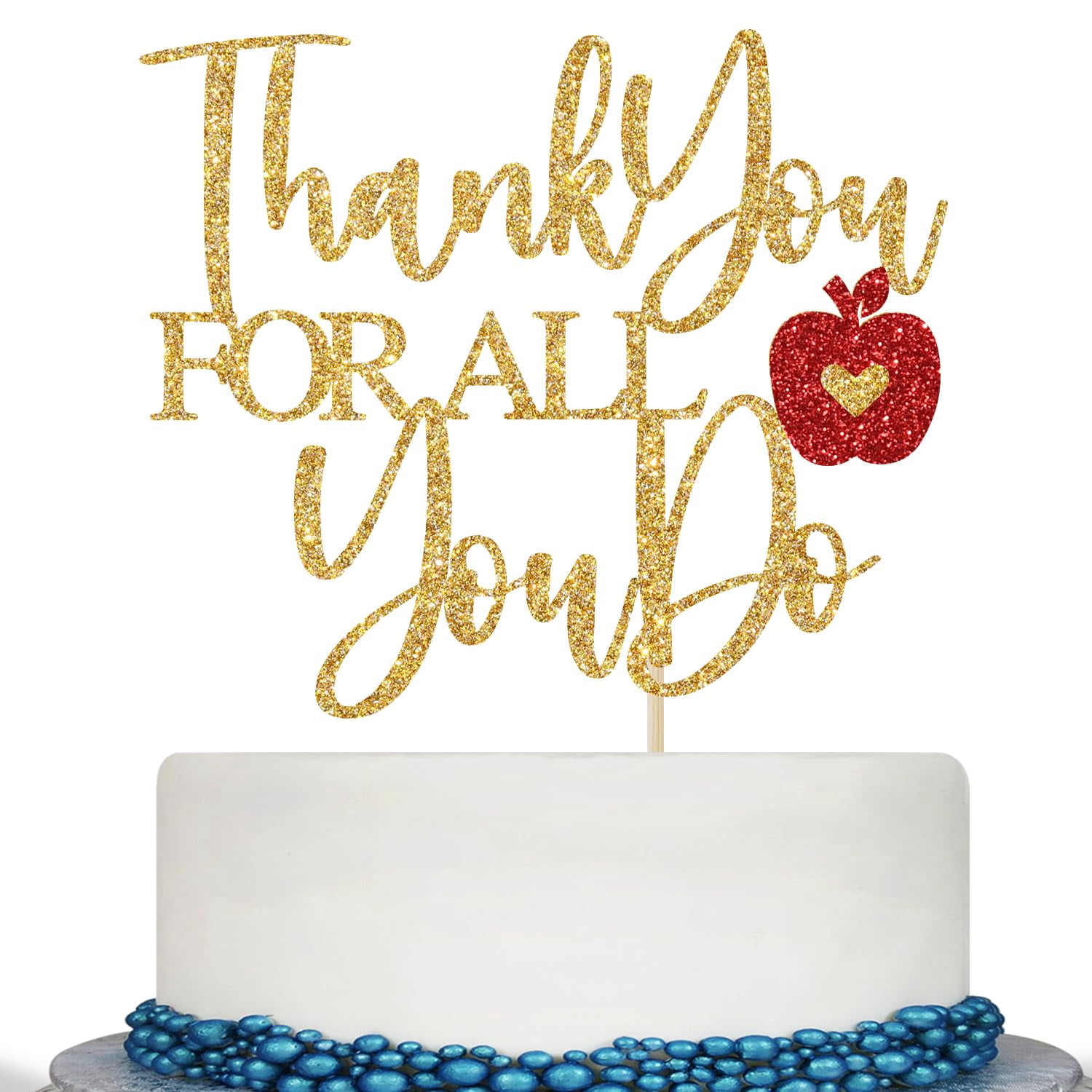 Thank You forTRDN All You Do Cake Topper, We Appreciate You Decorations ...