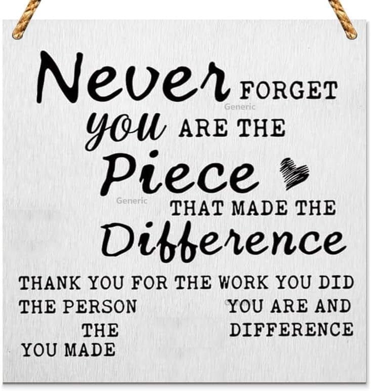 Thank you Appreciation gifts for Mentor Teacher Nurse Going Away Gifts ...
