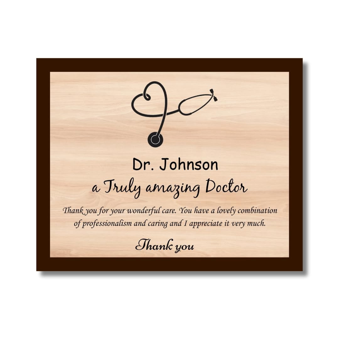 Thank you Gift for Doctor Men Male Woman Gift for Doctor From Patients ...