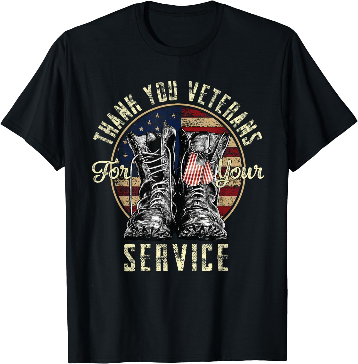 Thank you Veterans For Your Service Veterans Day T-Shirt - Walmart.com