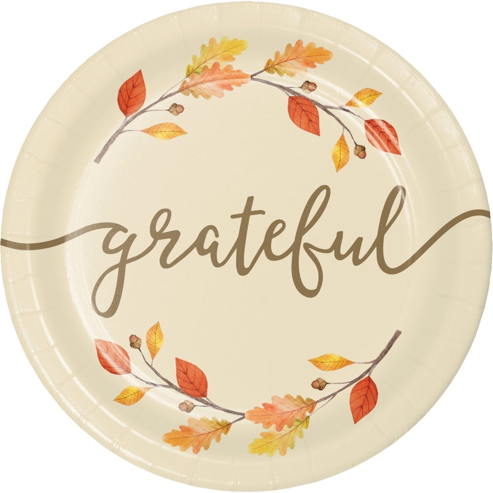 Thankful Lunch Plates (8 counts) - Walmart.com