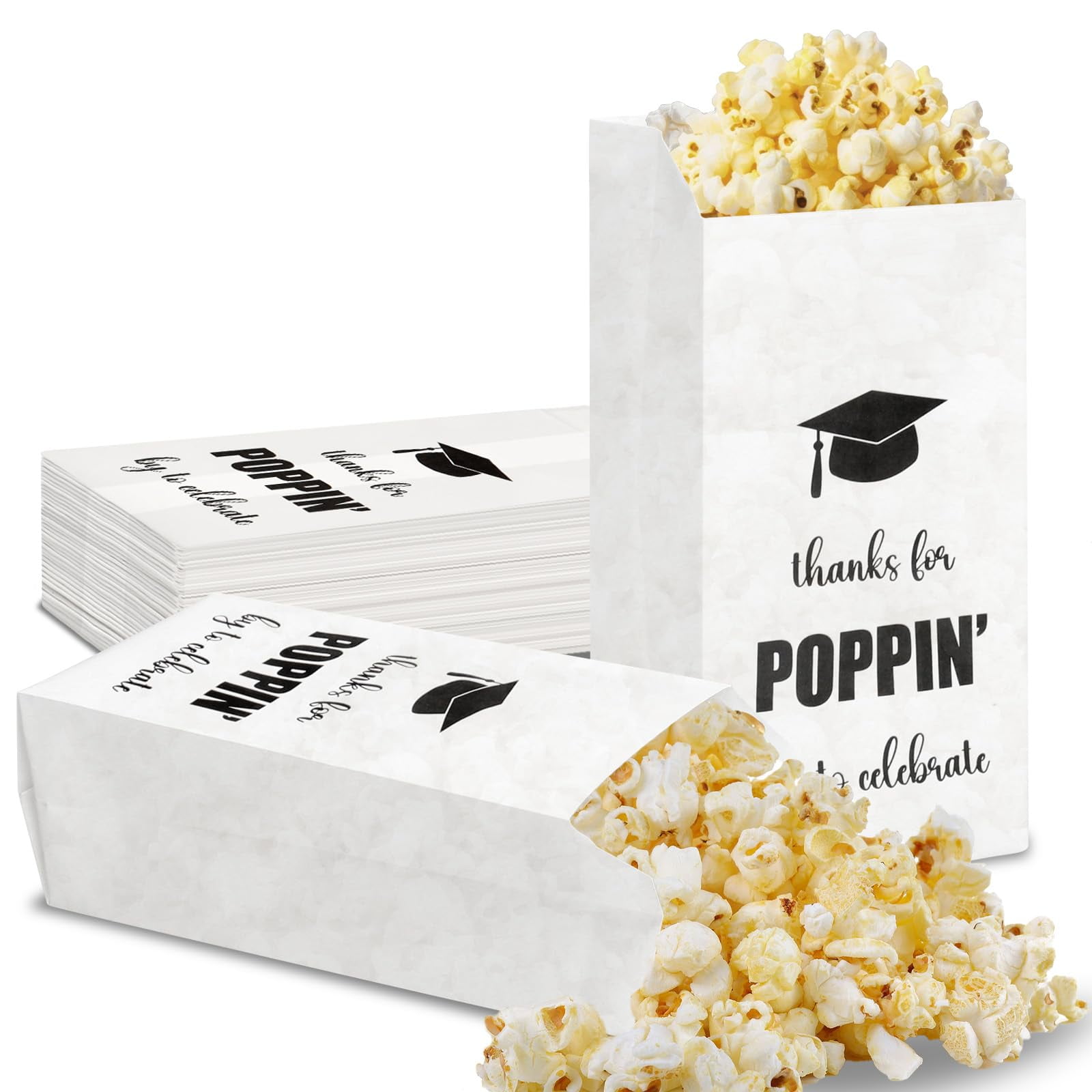 Thanks for Poppin' By TSF6 to Celebrate Popcorn Bags, HYMENEX 100pcs ...