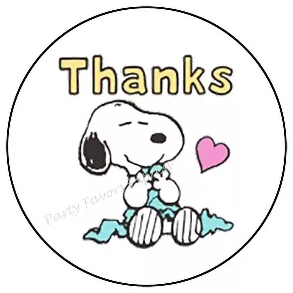 Thanks Thank You Sticker Party Favors Sticker Envelope Seals Labels ...