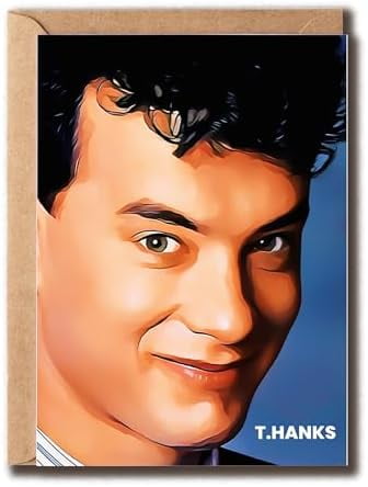 Thanks Tom Hanks Card - Birthday Card - Thank You Card - Funny Card ...