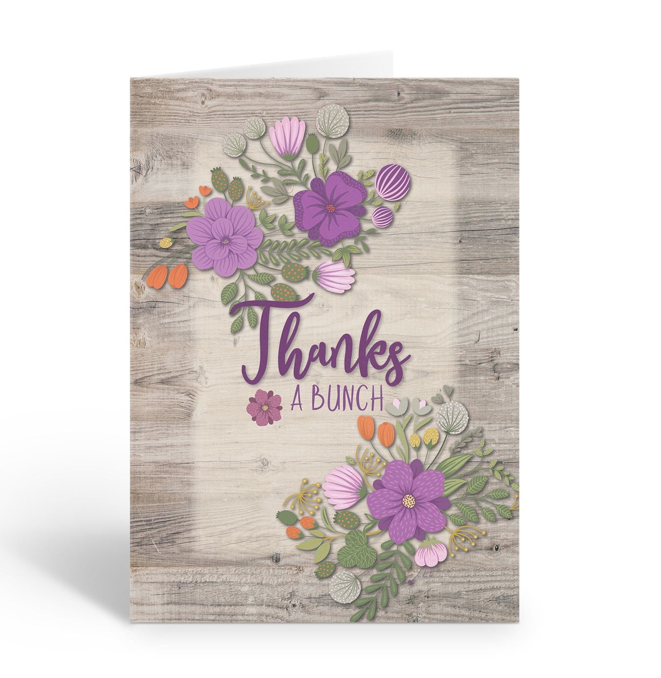 Thanks a Bunch Note Cards - 10 Note Cards with Envelopes - B14416 ...