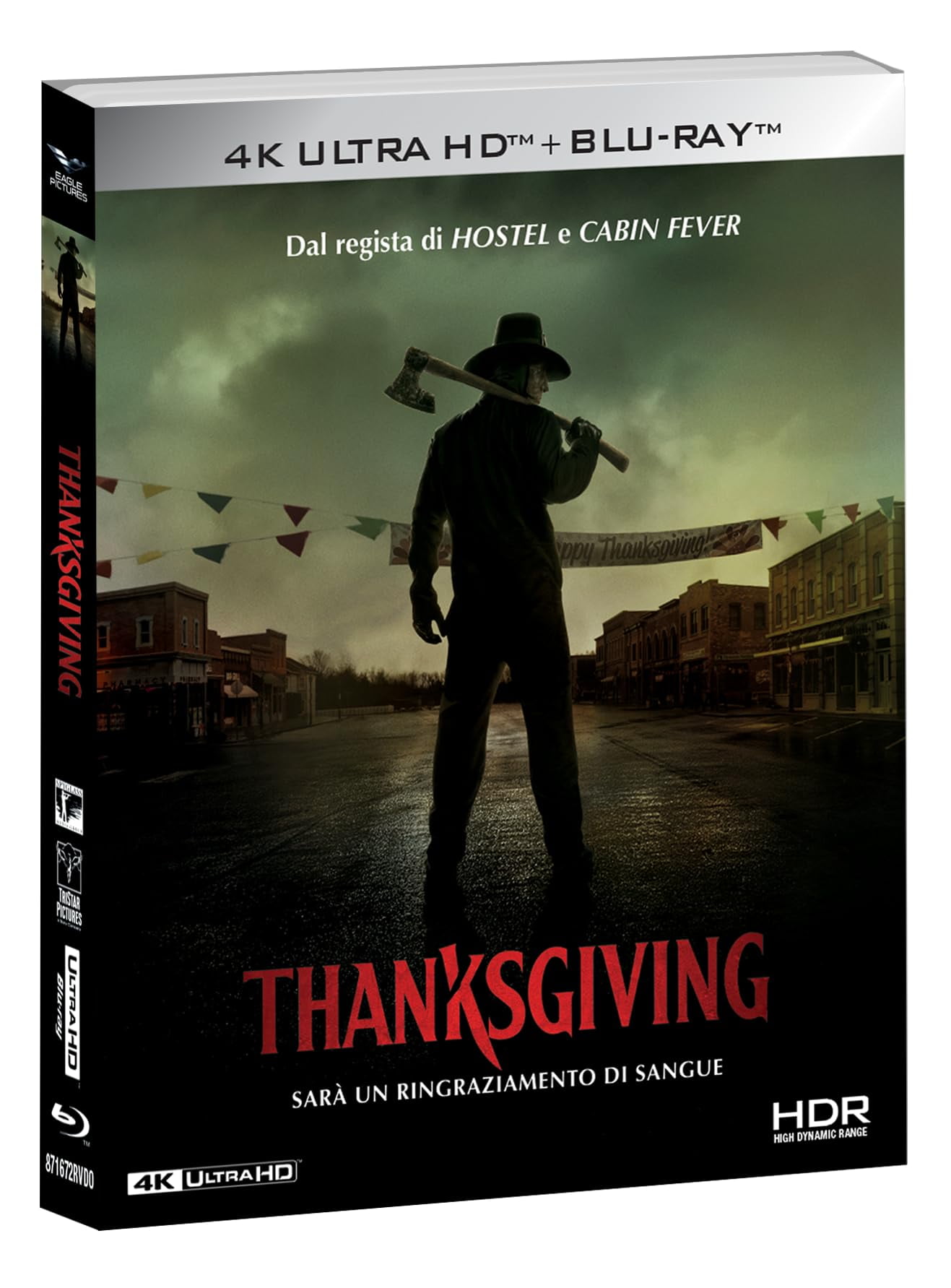 Thanksgiving, BD 4K e BD HD (4K Ultra HD) Patrick Dempsey Ty Olsson ...