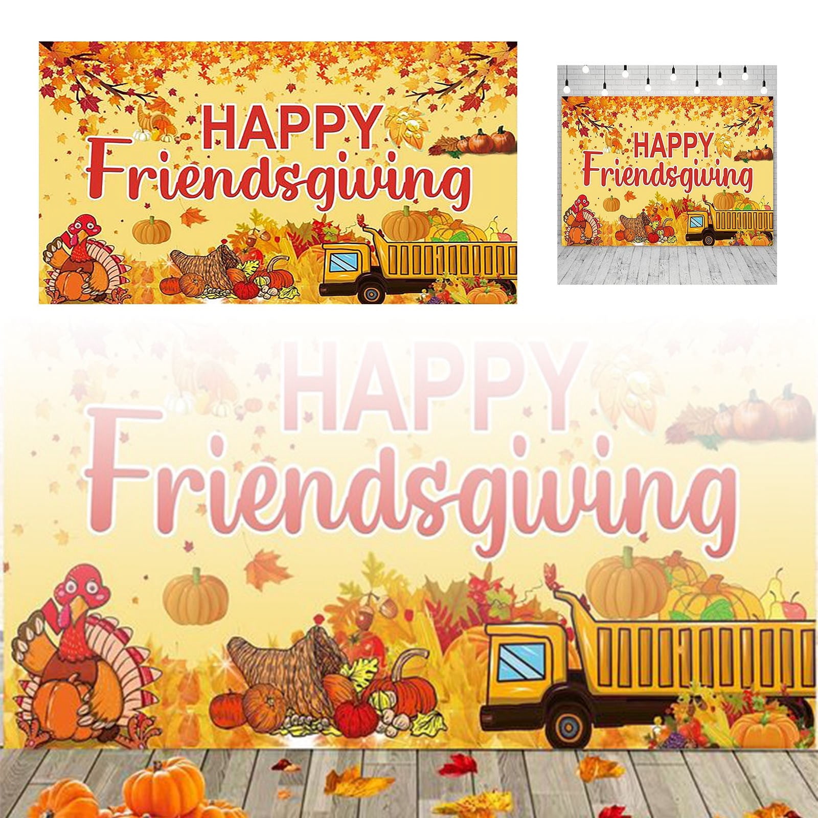 Thanksgiving Banner Celebrate Gratitude With Stunning Decorations ...