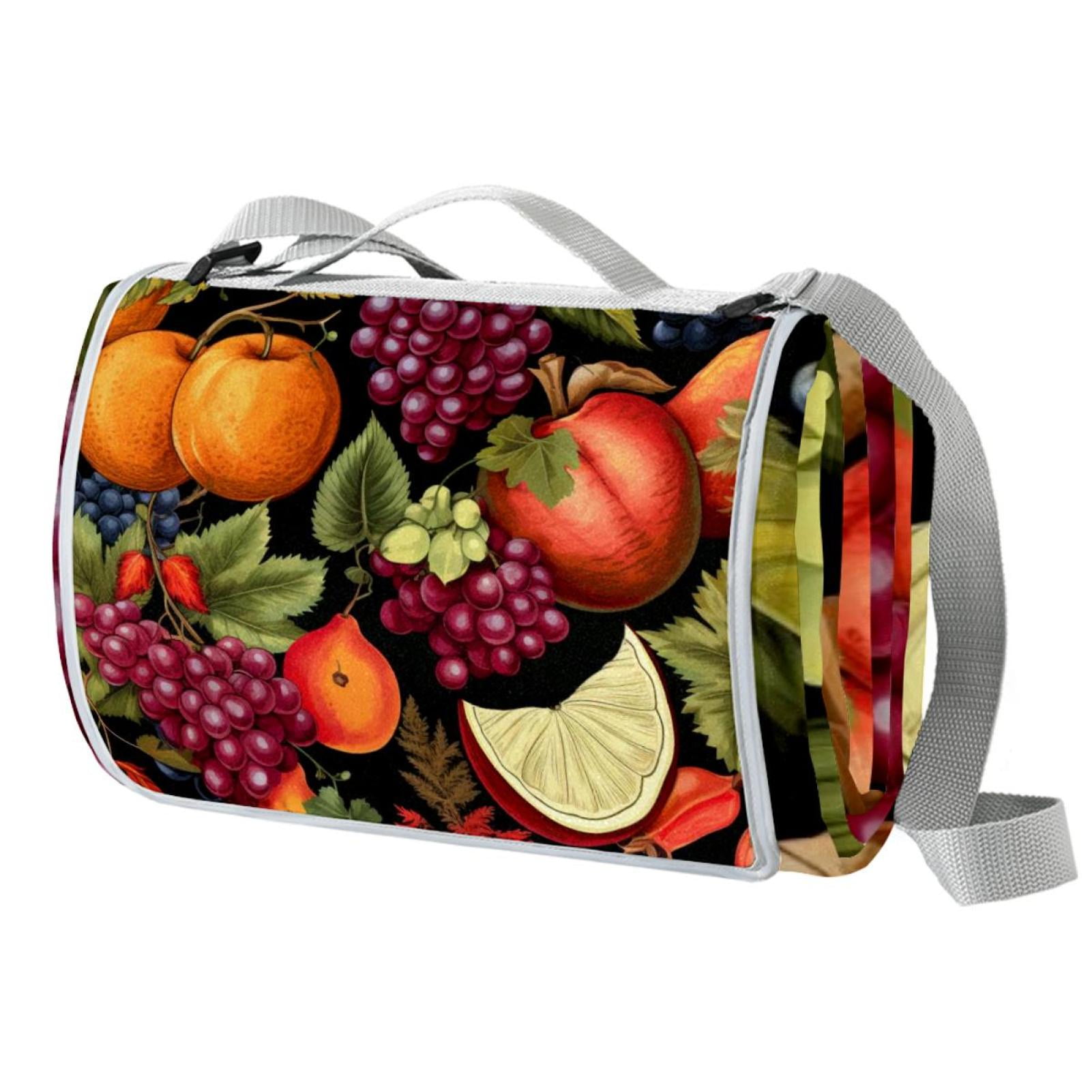 Thanksgiving Canvas Picnic Blanket Waterproof Foldable Outdoor Mat for ...