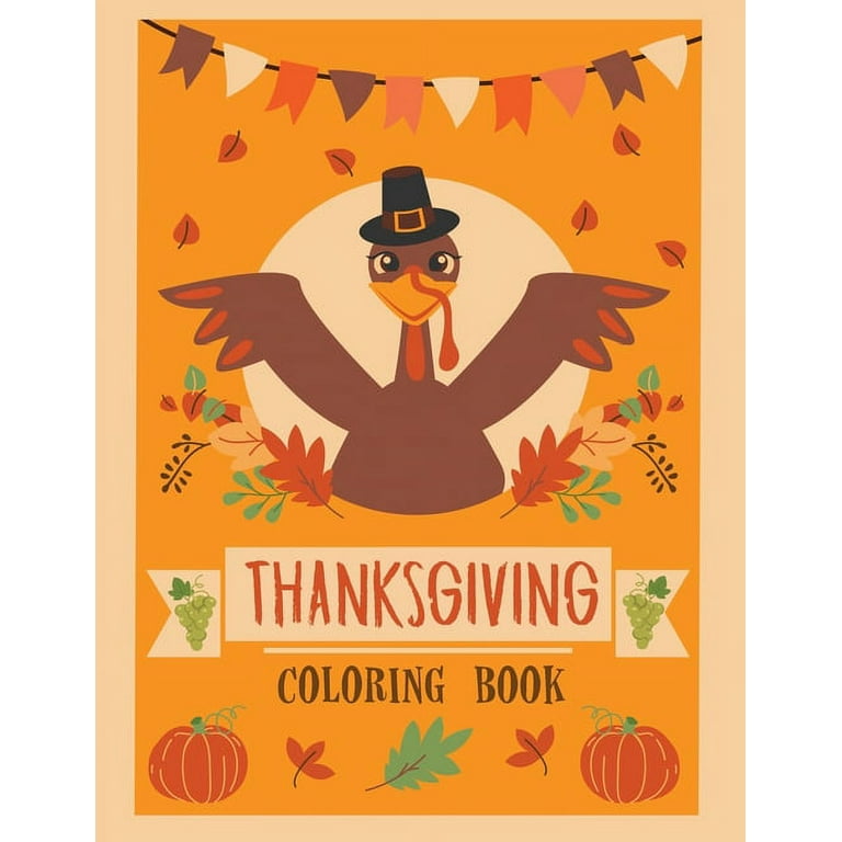 thanksgiving coloring book pages