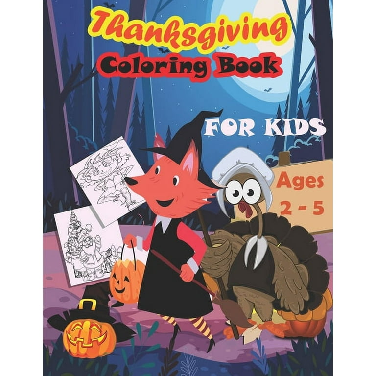 coloring pages of thanksgiving things