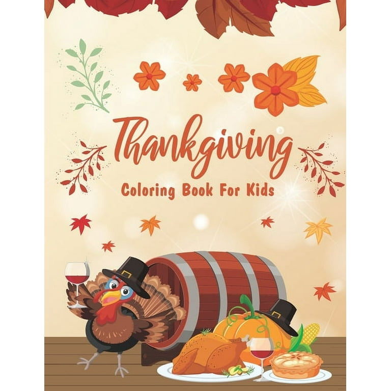 thanksgiving day coloring book