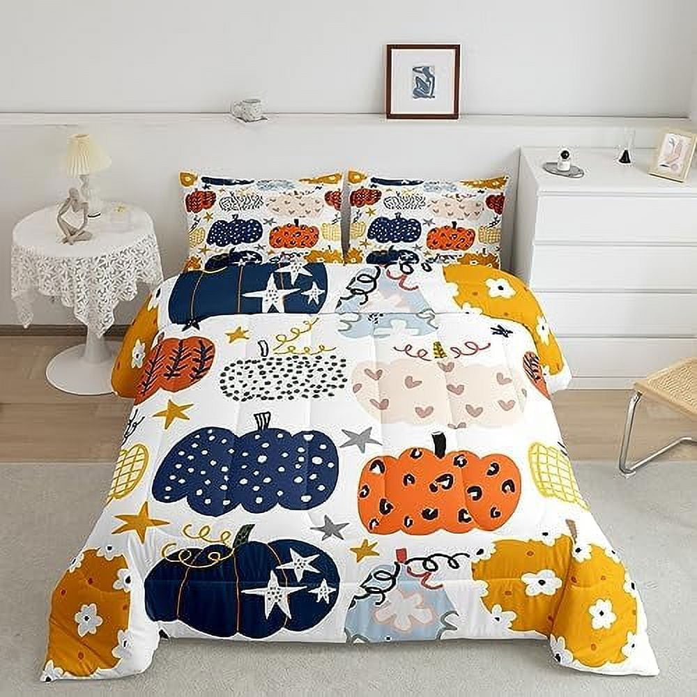 Thanksgiving Comforter Set King Size Wild Animal Turkey Print Bedding ...
