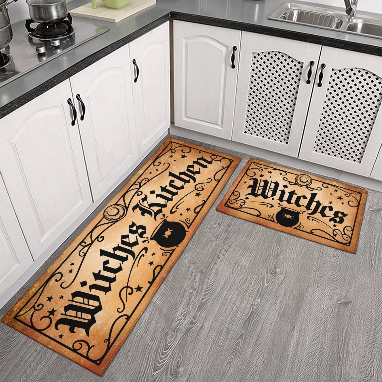 Walmart Comfort Kitchen Mat Set, Thanksgiving & Halloween Decor, Non ...