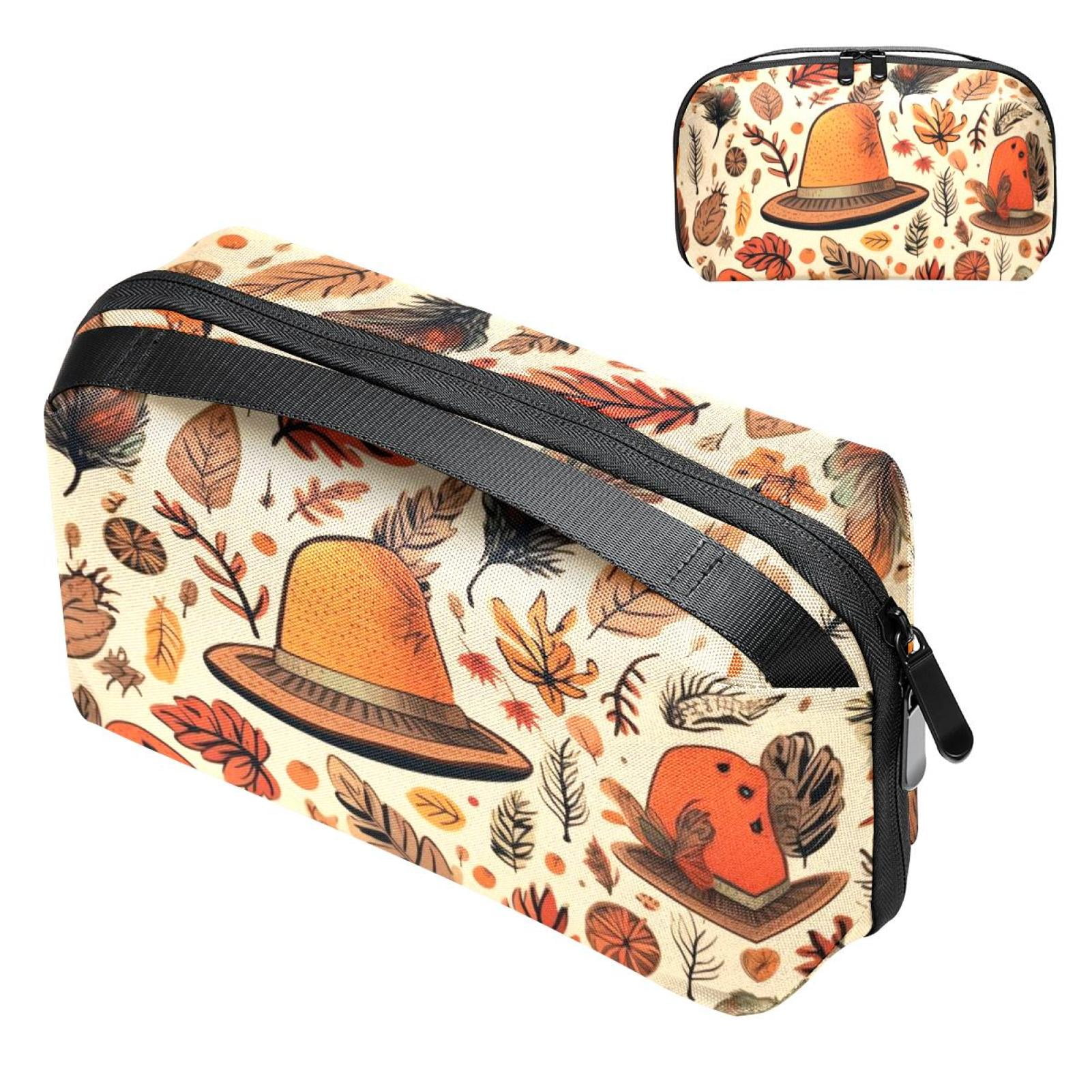 Thanksgiving Digital Bag Organizer Travel Case with Oxford Fabric ...