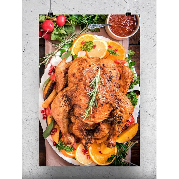 Thanksgiving Dinner . Poster -Image by Shutterstock - Walmart Business ...