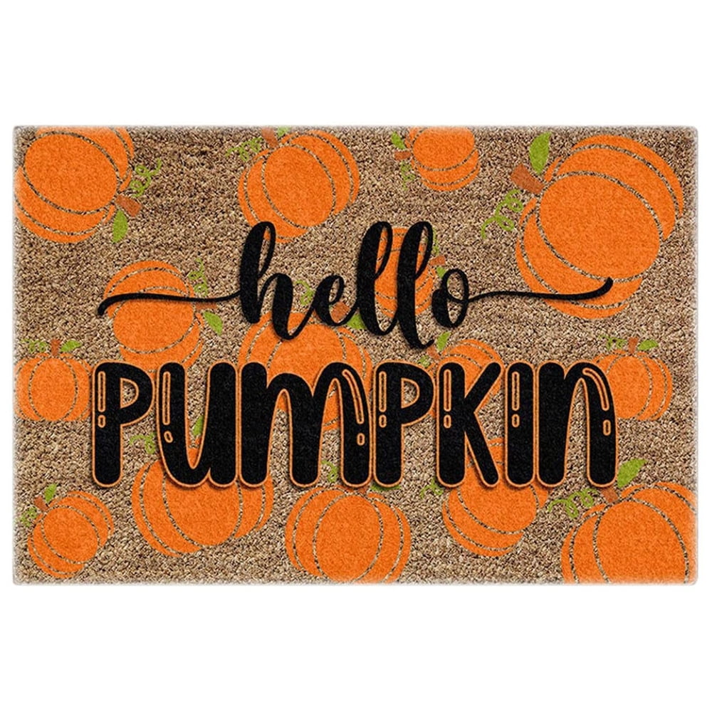 Thanksgiving Doormat Blanket，Halloween Doormat Holiday Pumpkin Dwarf ...