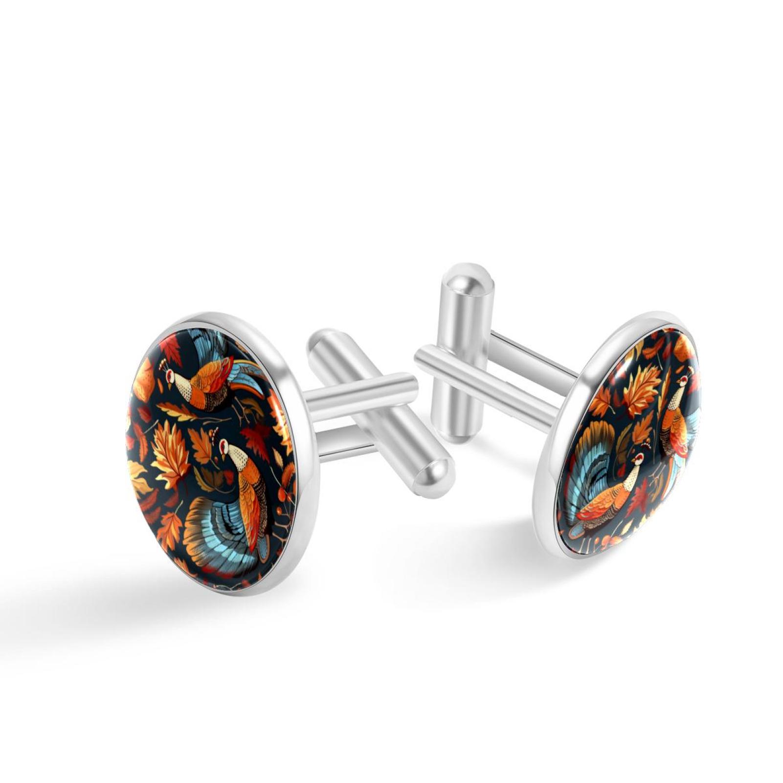 Thanksgiving Elegant Stainless Steel Cufflinks for Formal Attire - for ...