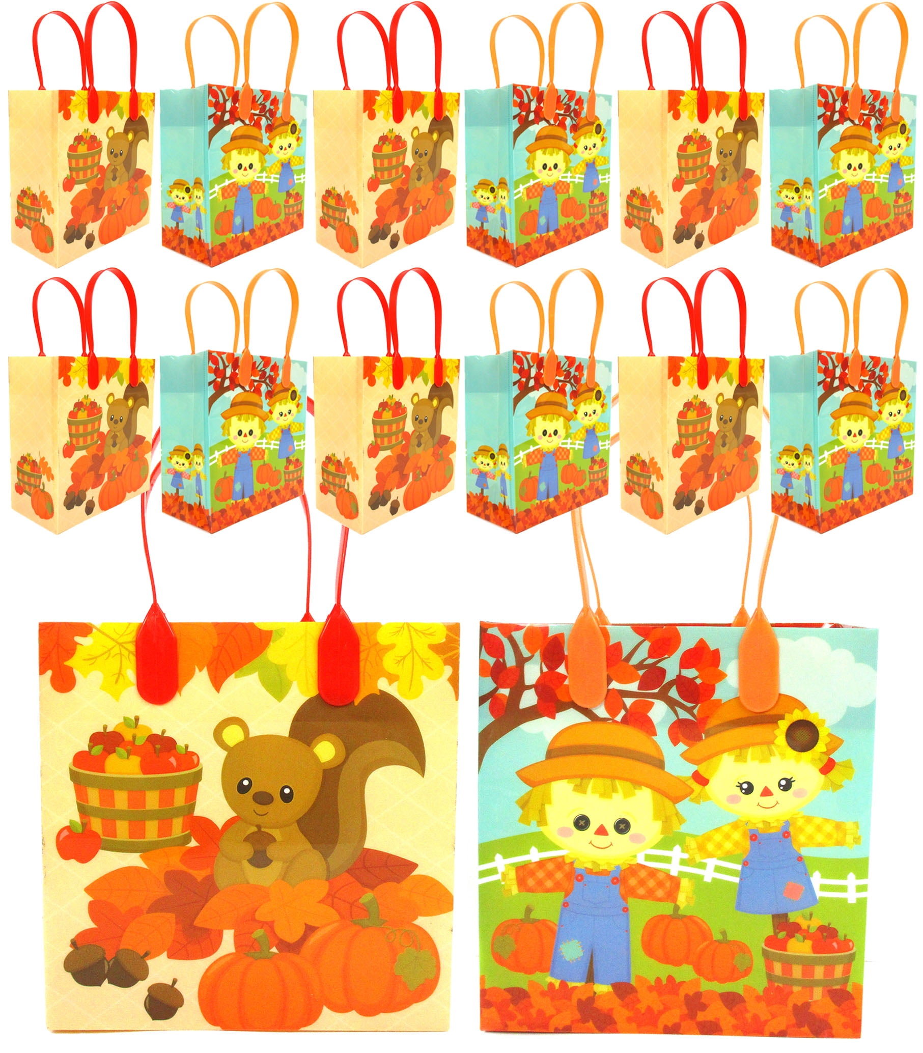 Walmart's Plastic Autumn Goodie Gift Bags for Thanksgiving Fall Harvest ...