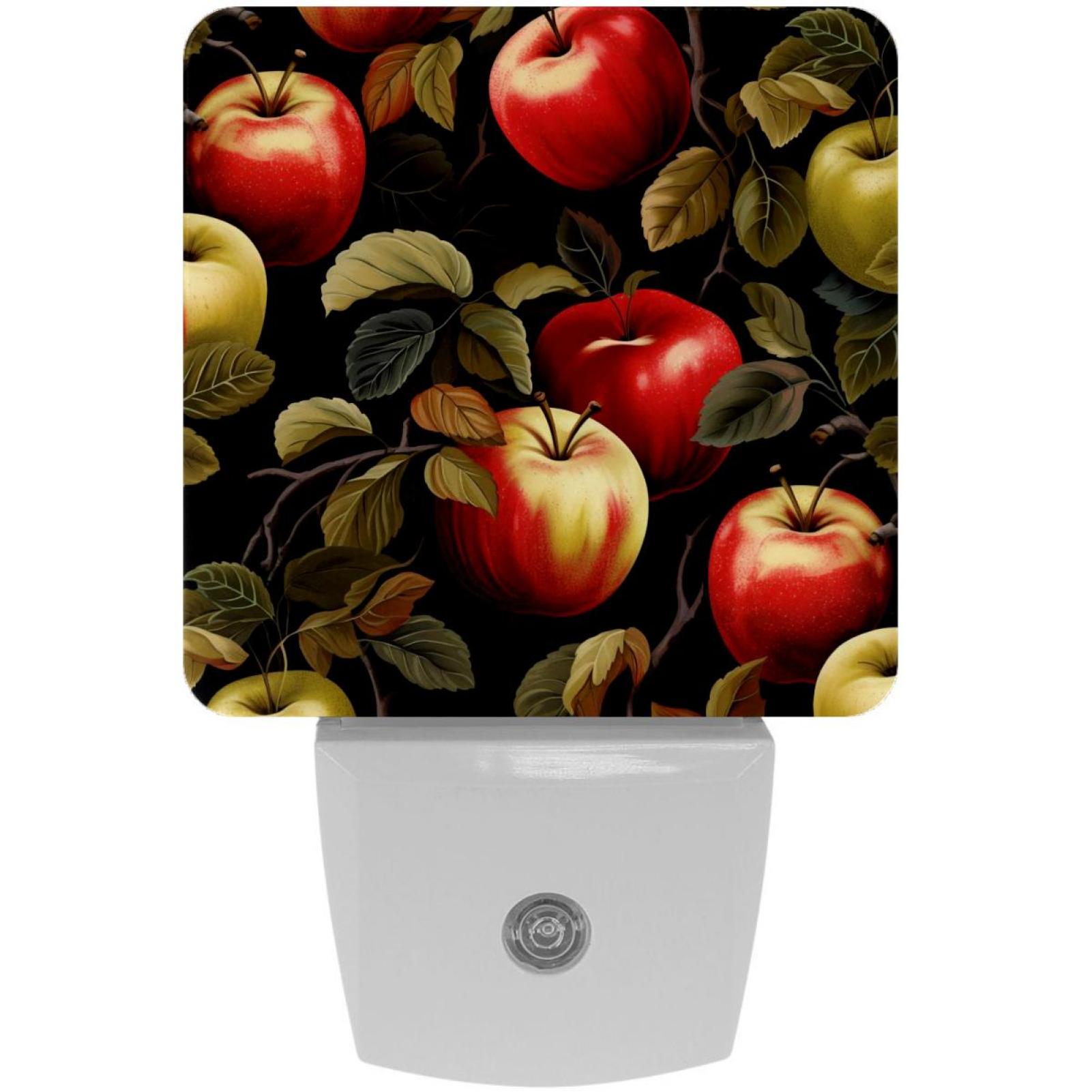 Thanksgiving Fruit LED Square Night Lights: Compact and Energy ...