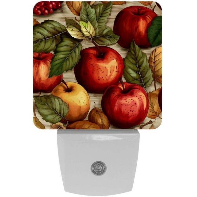 Thanksgiving Fruit LED Square Night Lights - Compact and ...