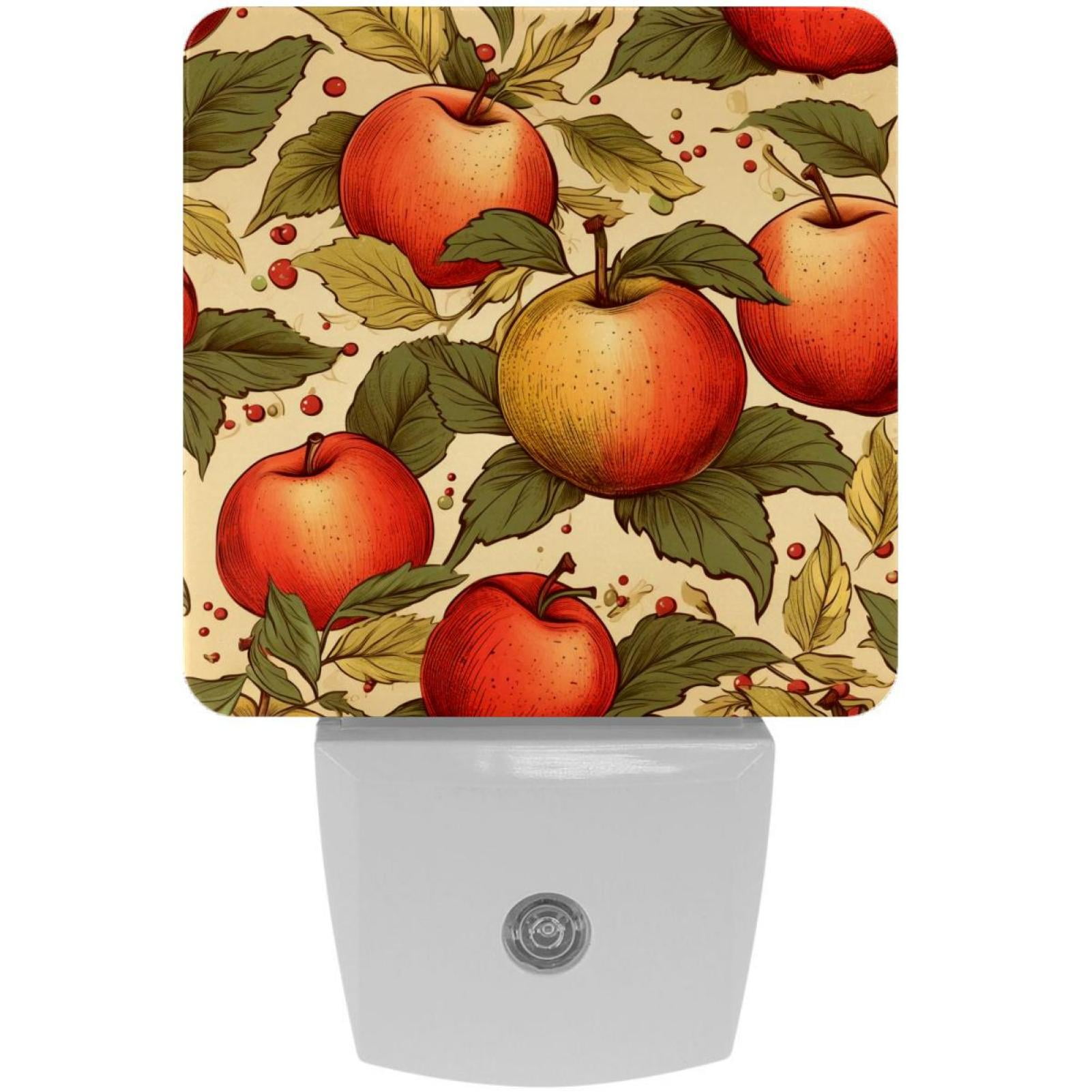 Thanksgiving Fruit LED Square Night Lights - Elegant and Energy ...