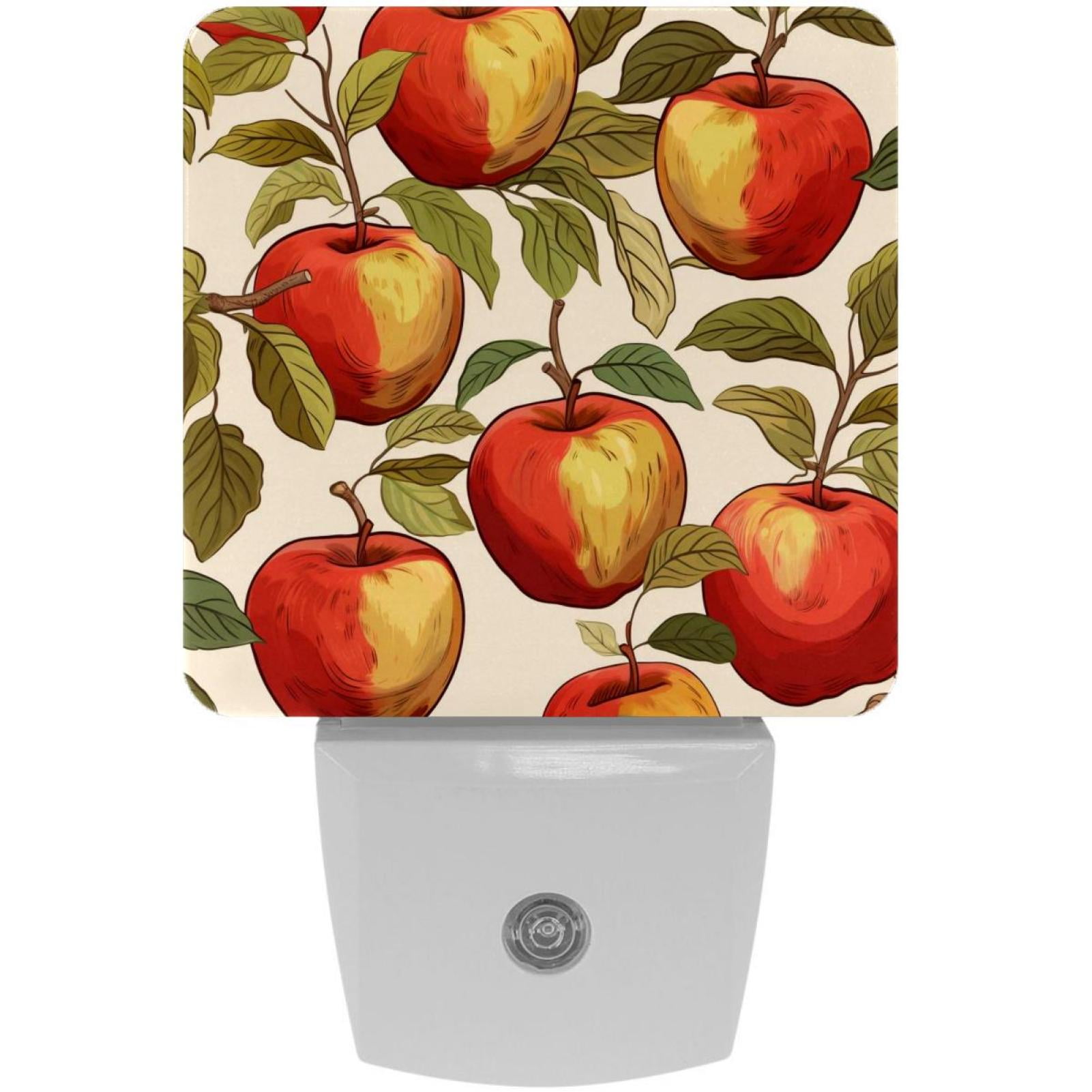 Thanksgiving Fruit LED Square Night Lights - Energy Efficient and Sleek ...