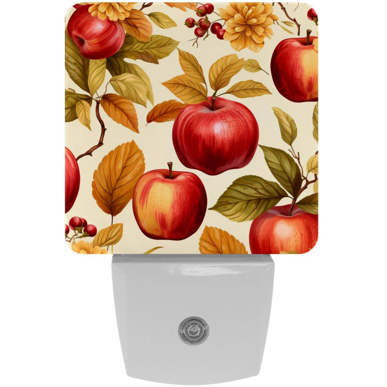 Thanksgiving Fruit LED Square Night Lights - Energy Efficient and ...