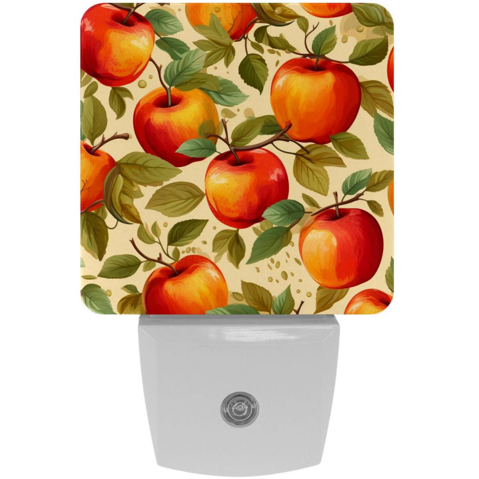 Thanksgiving Fruit LED Square Night Lights- Energy Efficient and ...