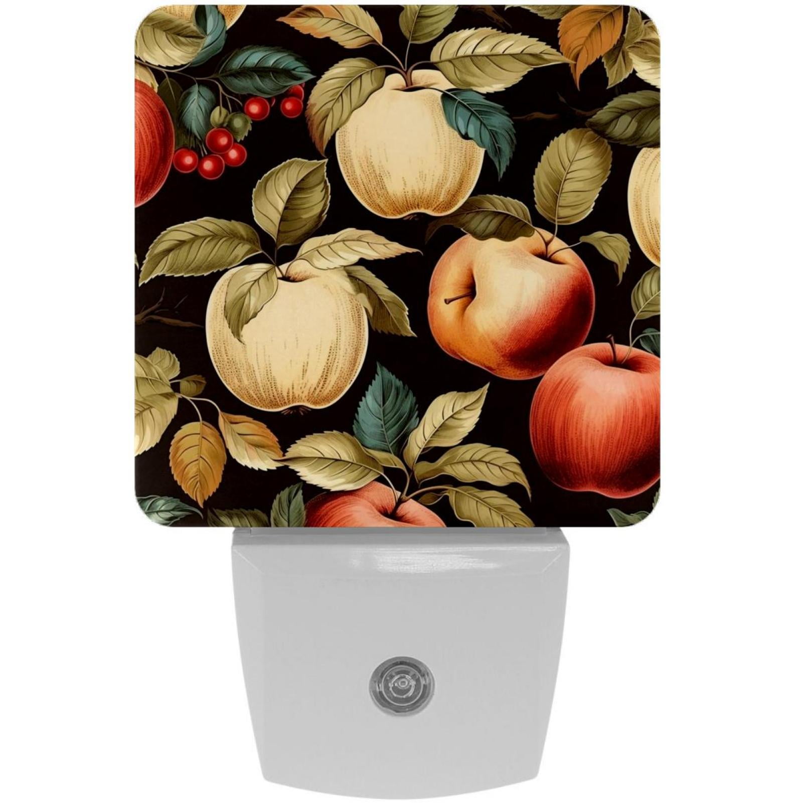 Thanksgiving Fruit LED Square Night Lights - Stylish and Energy ...
