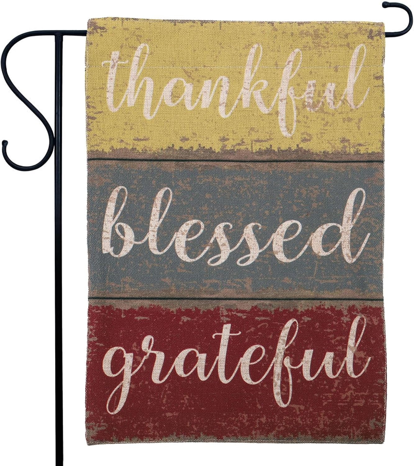 Thanksgiving Garden Flag Double Sided Small Yard Flags for Outside ...