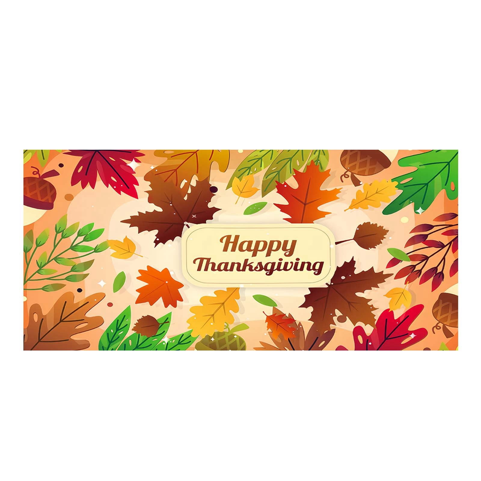 Thanksgiving Hanging Oversized Fabric Logo Poster Background Banner ...