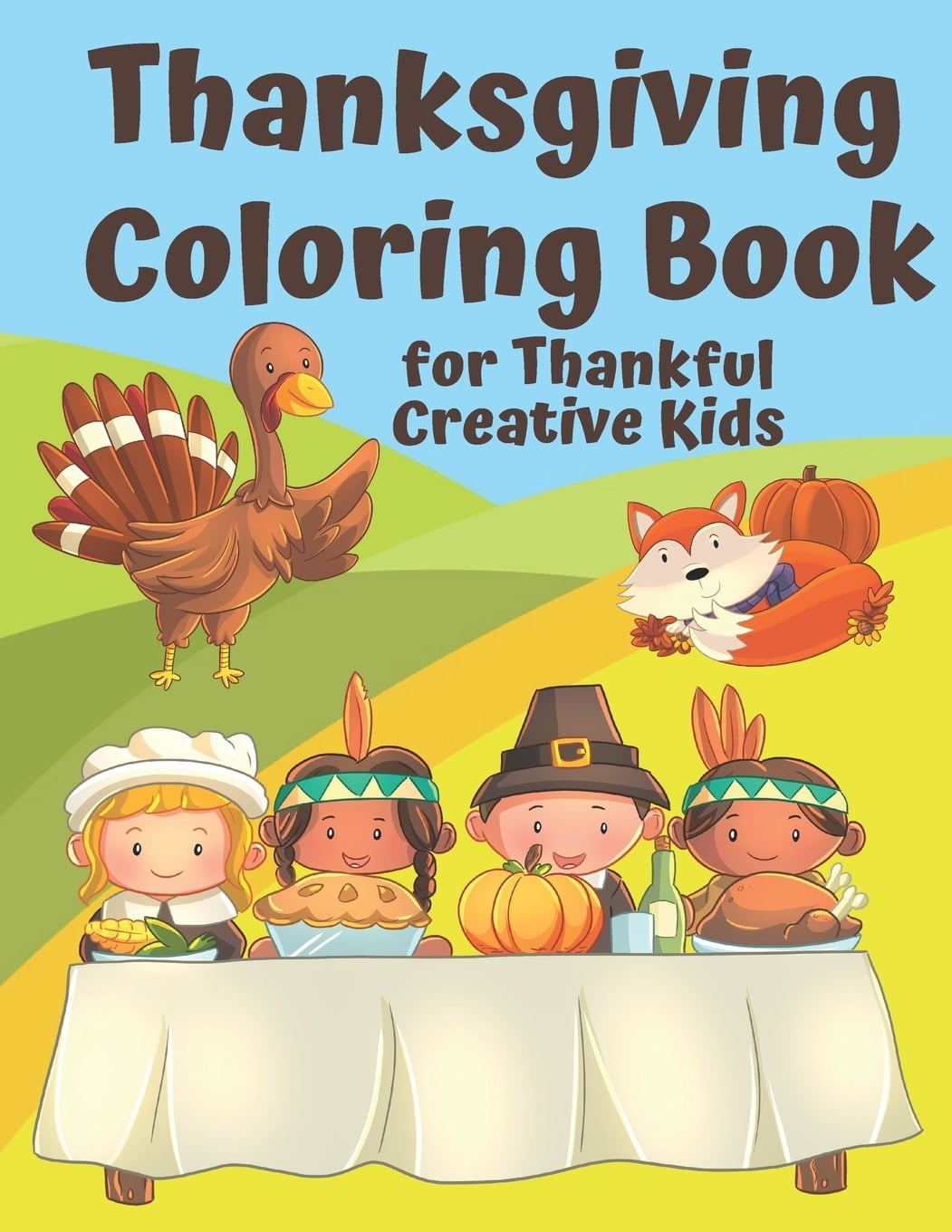 Thanksgiving Holiday Coloring Books: Thanksgiving Coloring Book for ...