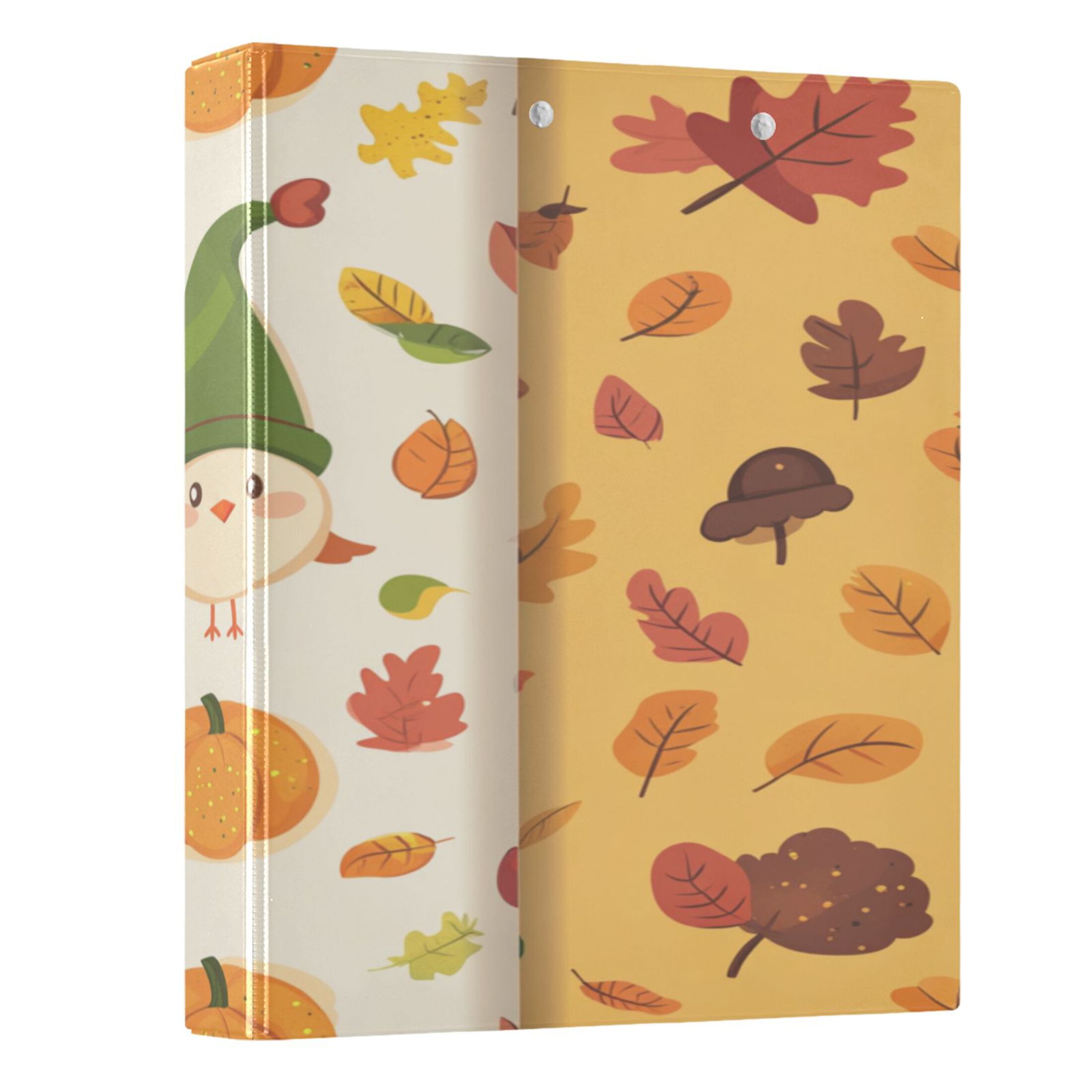 Thanksgiving Icons 3 Ring Hardcover Binders 1.5in Round Rings for ...