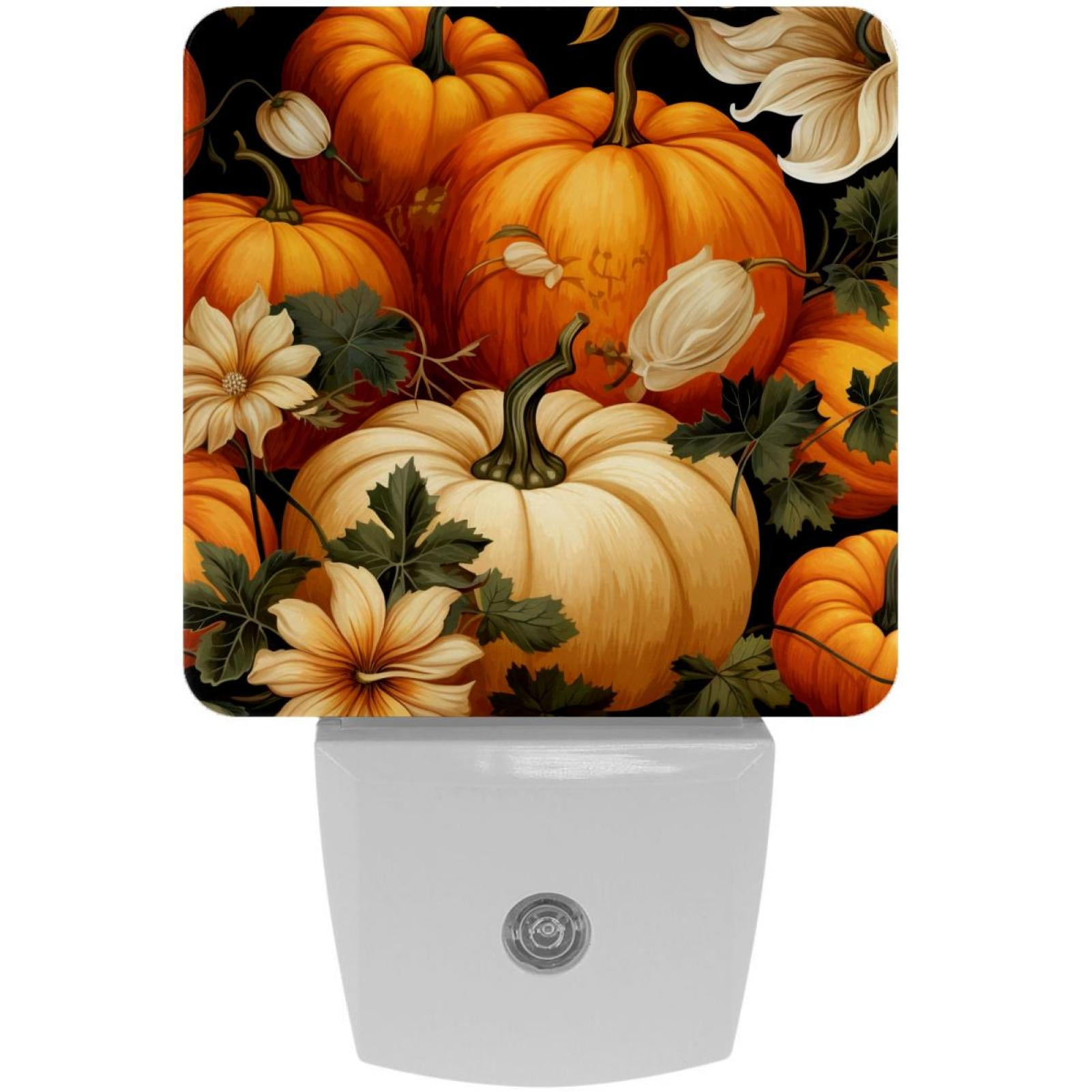 Thanksgiving LED Square Night Lights for Bedroom and Living Room ...