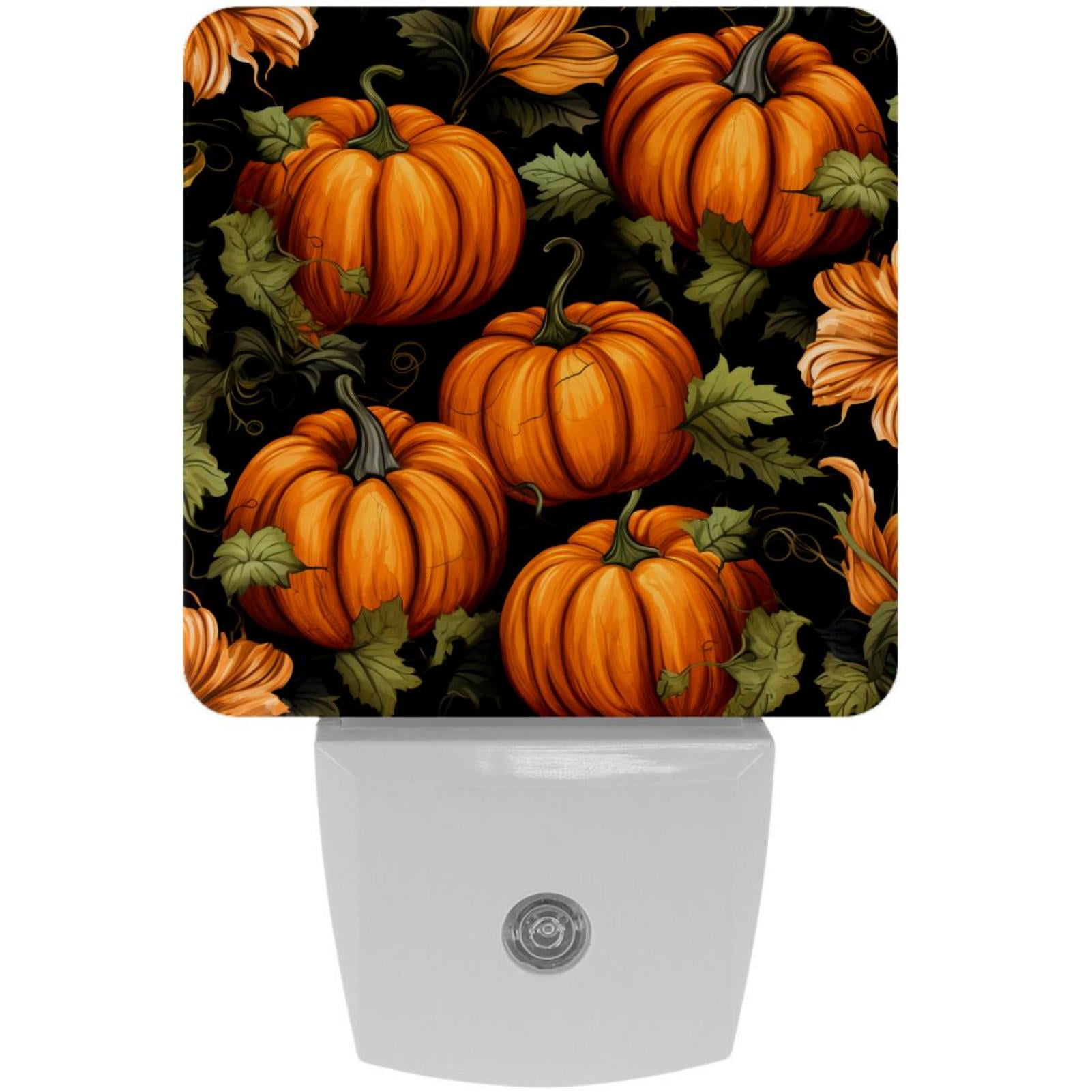 Thanksgiving LED Square Night Lights - Modern and Versatile Plug-in ...