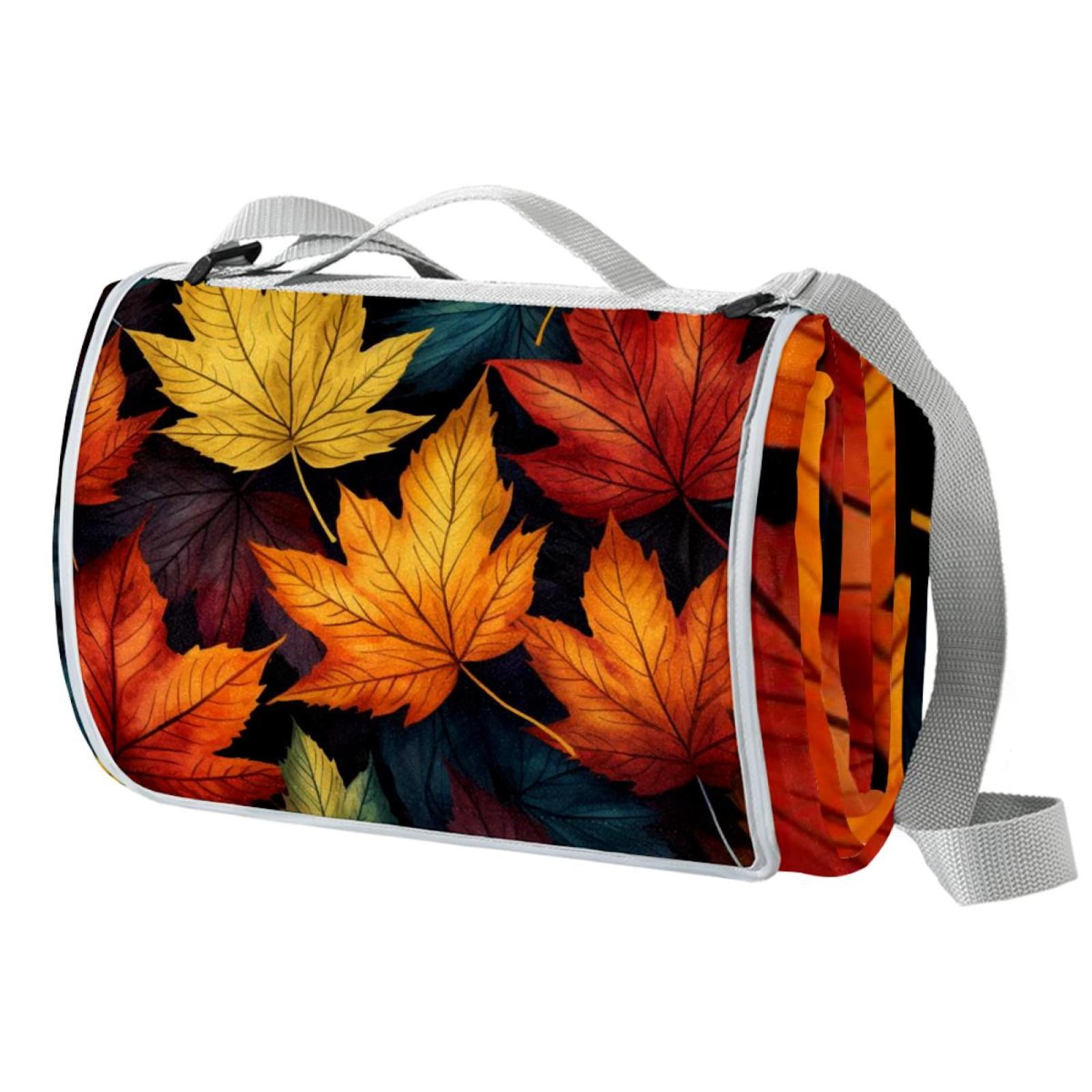 Thanksgiving Large Canvas Picnic Blanket - Waterproof Outdoor Mat for ...