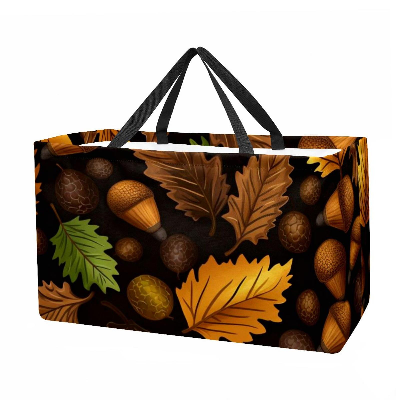 Thanksgiving Oak Large Capacity Reusable Foldable Oxford Cloth Storage ...