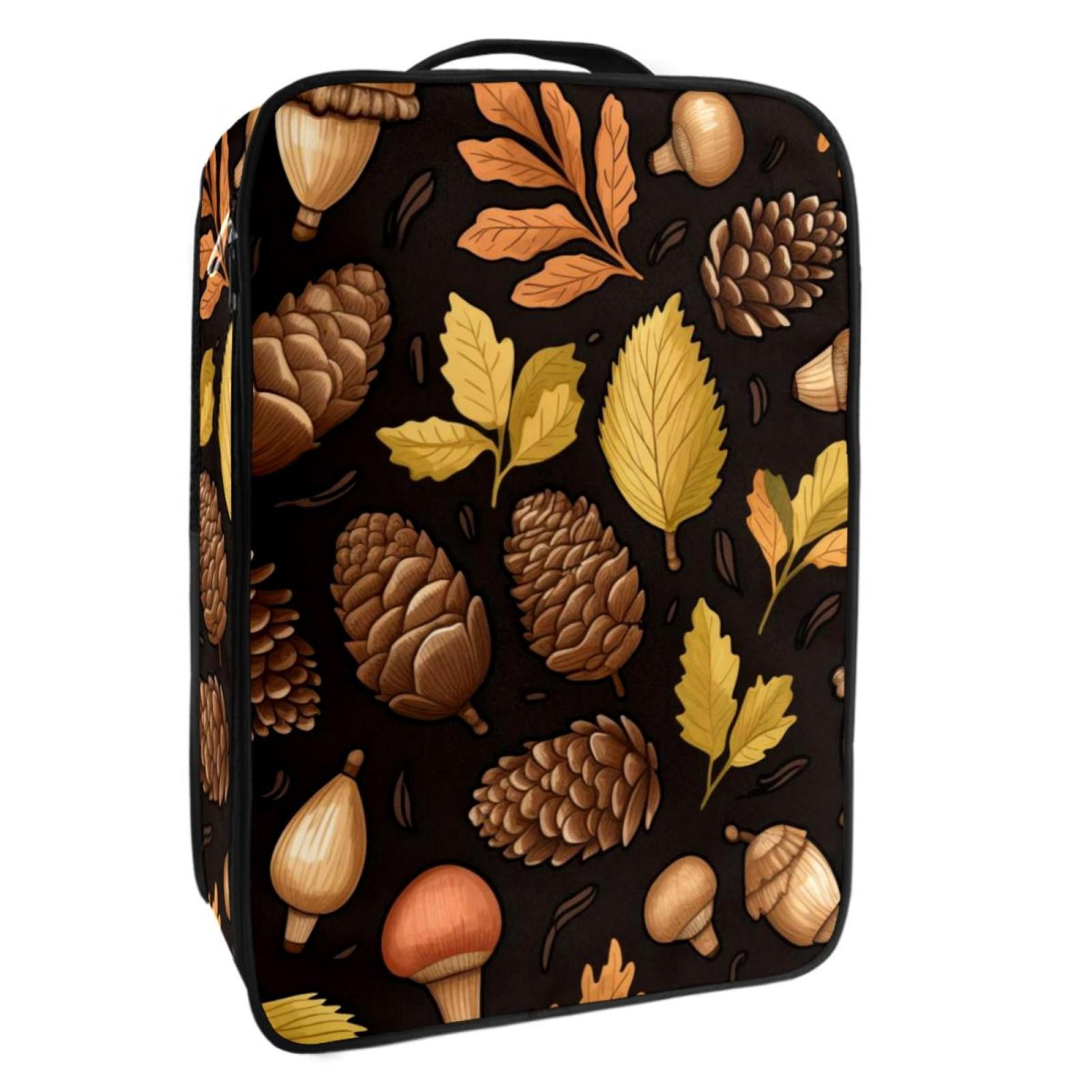 Thanksgiving Oak Polyester Shoe Boxes Storage Organizer Containers ...