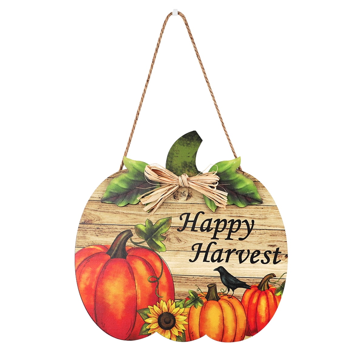Thanksgiving Party Door Hanger Wall Decorations,Fall Door Sign,Rustic ...